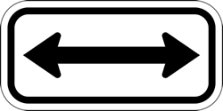 Double Arrow Signs | StopSignsandMore.com